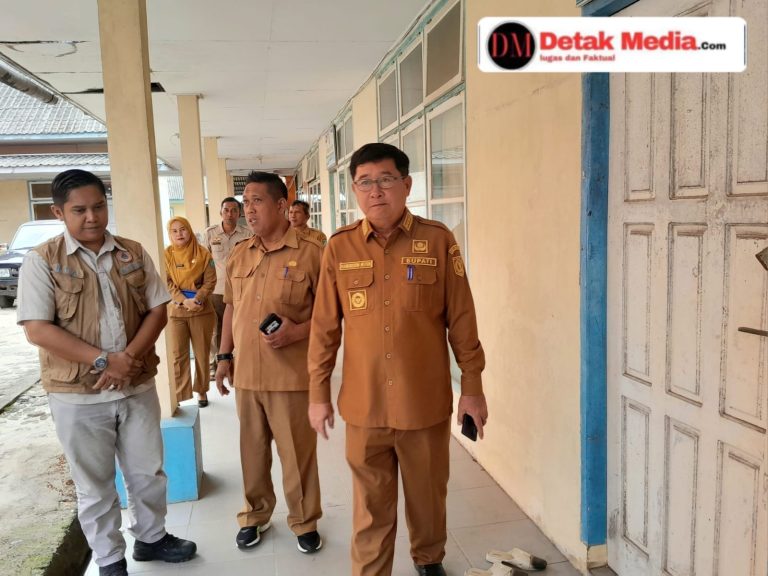Bupati Belitung Timur Tinjau Lokasi Persiapan Pelaksanaan Sekolah Rakyat