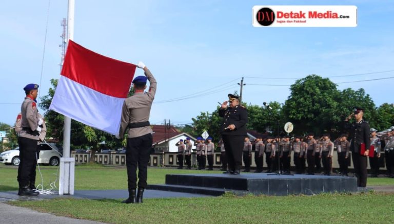 Kapolres Belitung Pimpin Upacara Peringatan Hari Lahir Pancasila ke-80 Tahun 2025