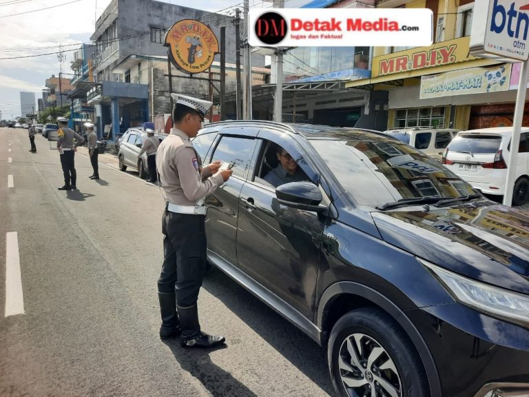 Polres Belitung Gelar Razia Stationer Operasi Zebra Menumbing 2025, 9 ...